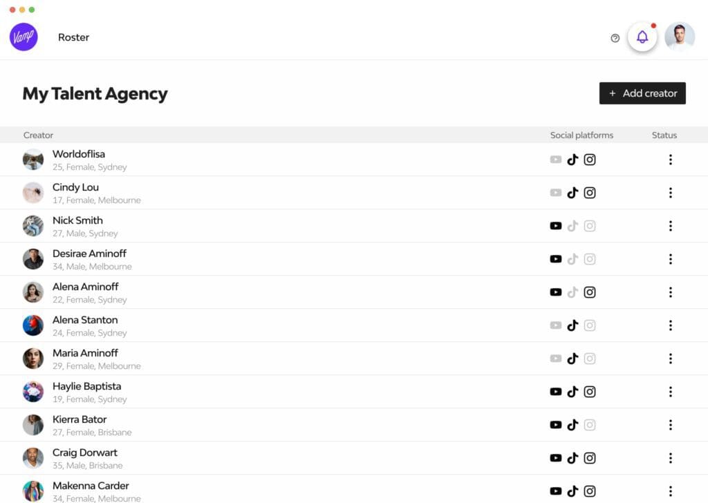 Vamp for Creators | Vamp