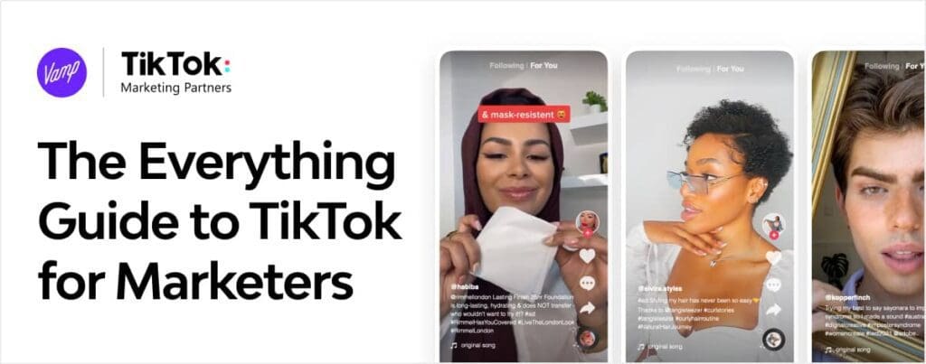 TikTok Creative Marketing Partner - Vamp