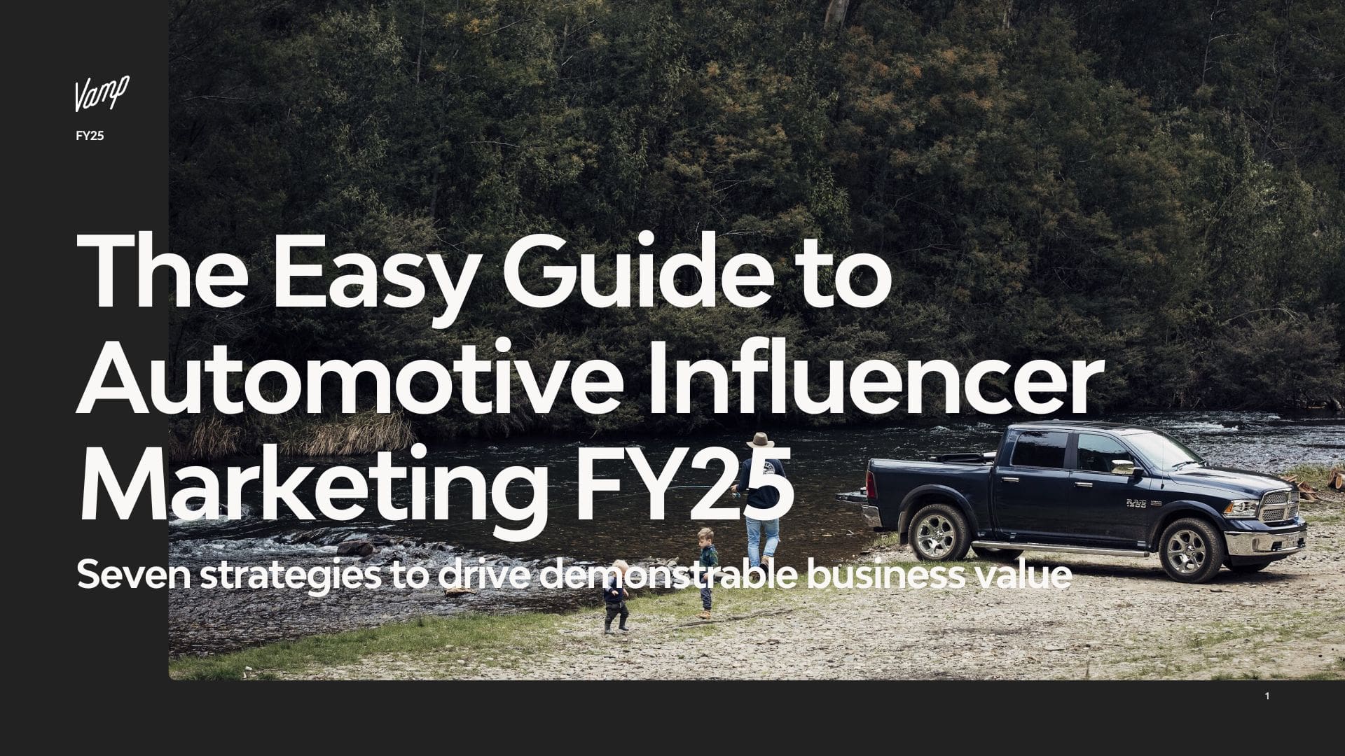 DOWNLOAD: The Easy Guide to Automotive Influencer Marketing FY25 - Vamp
